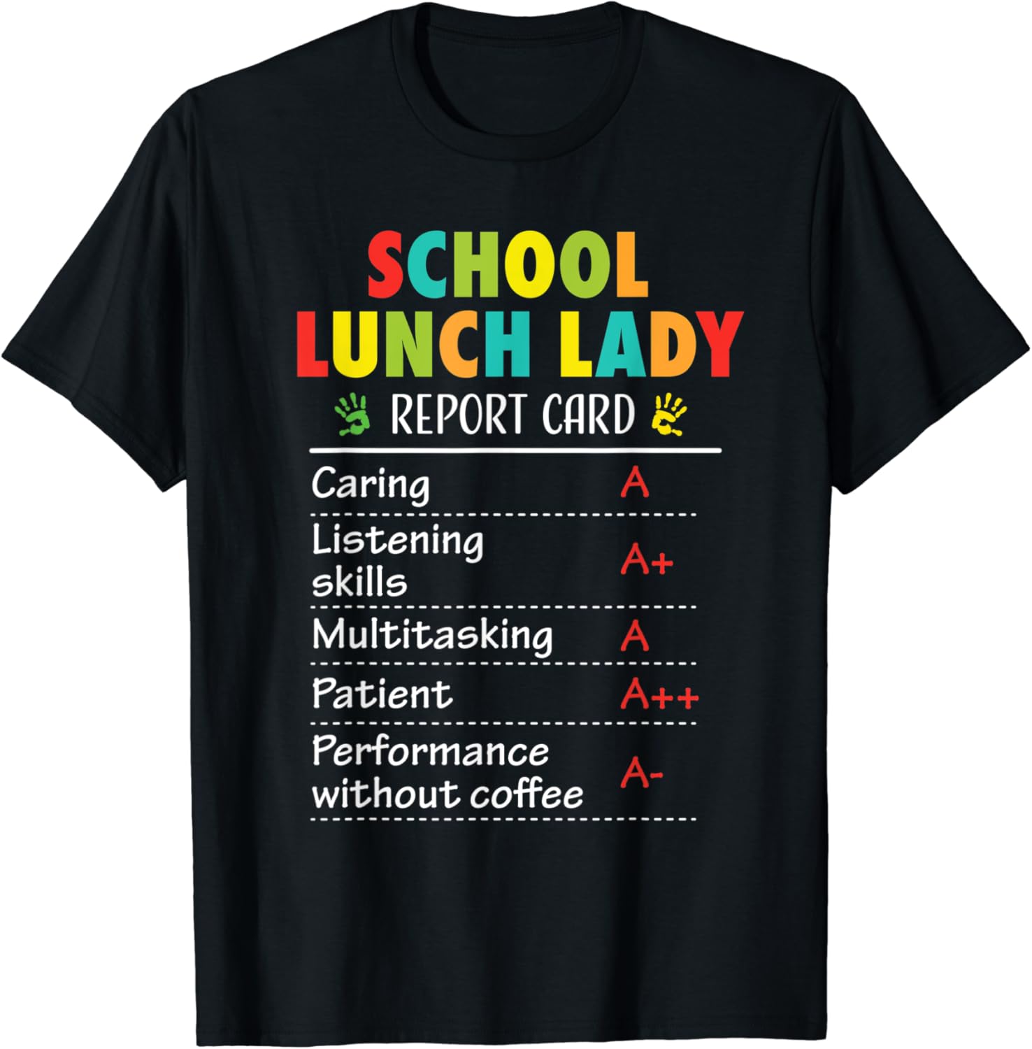 Amazon School Lunch Lady Funny Report Appreciation Gift Tshirt T amazon-school-lunch-lady-funny-report-appreciation-gift-tshirt-t